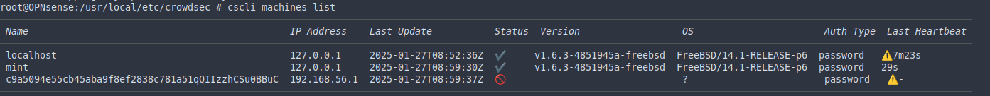 CrowdSec Makineler Arasında Güvenli Bağlantı ve Firewall Yapılandırması ...